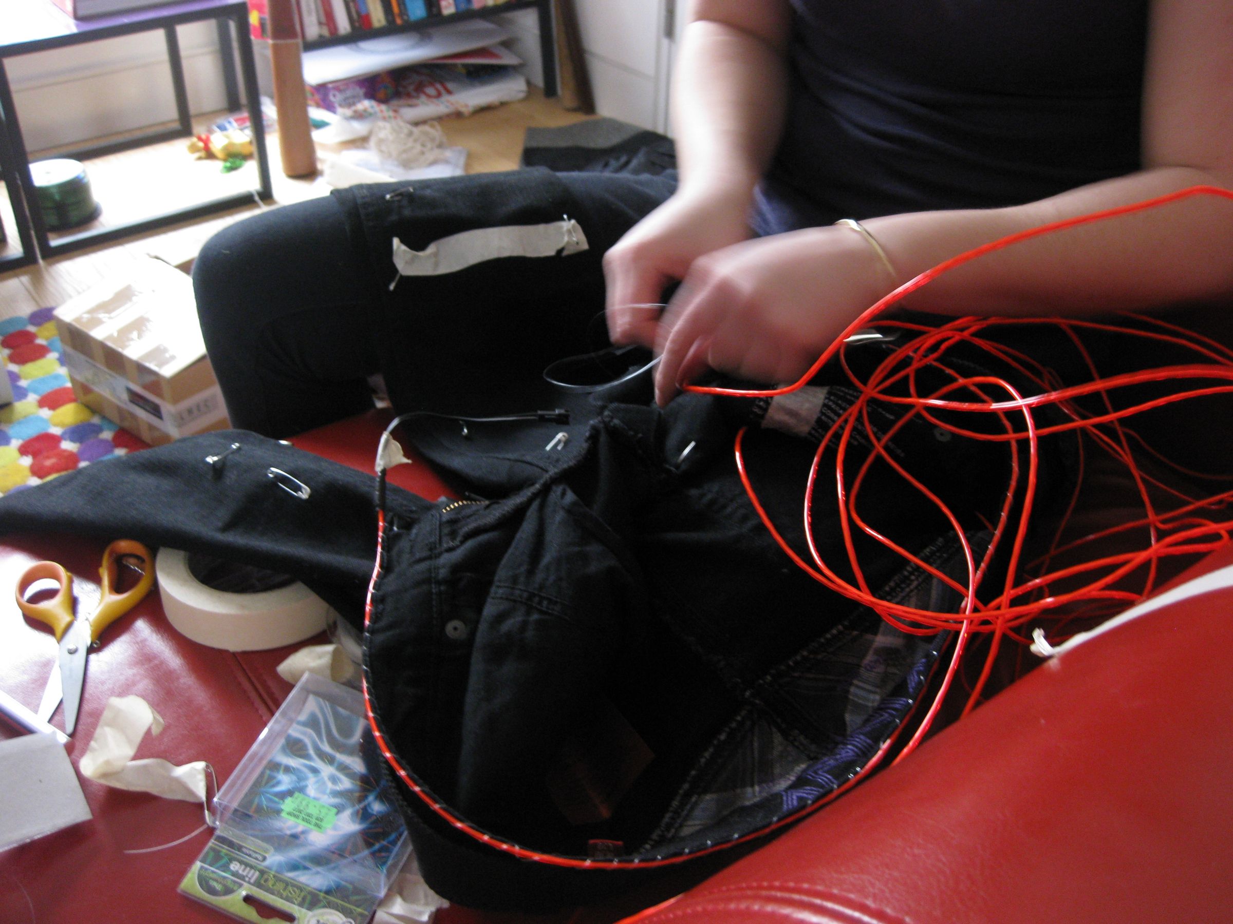 How to Make Two Daft Punk Outfits With Helmets : 5 Steps (with Pictures ...