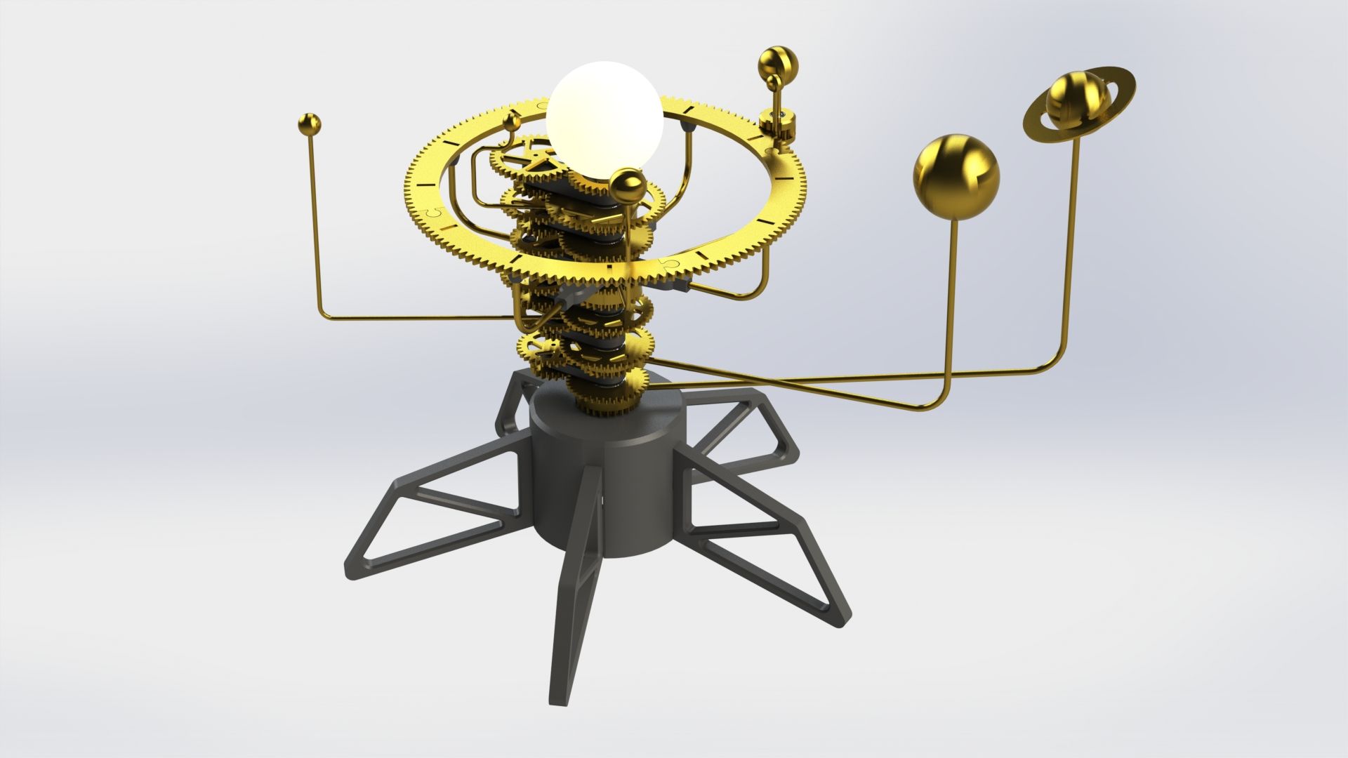 Solar System Orrery (3D Printed) : 13 Steps (with Pictures) - Instructables