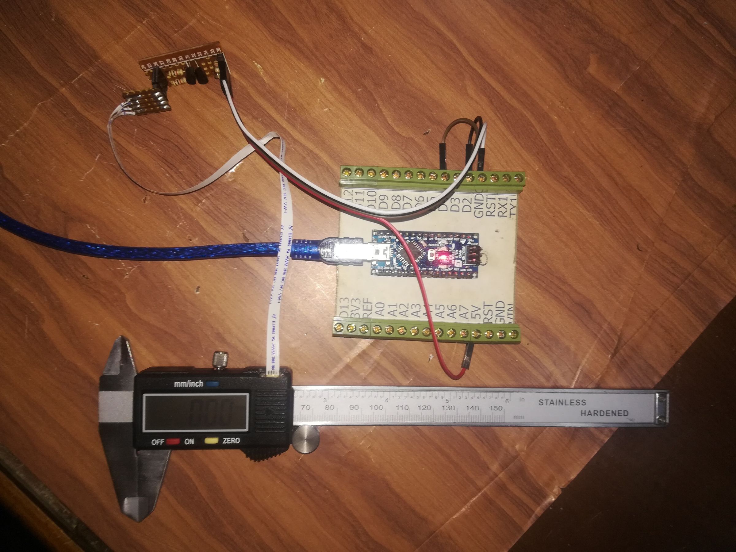 Hacked Digital Vernier Caliper Using Arduino : 7 Steps - Instructables