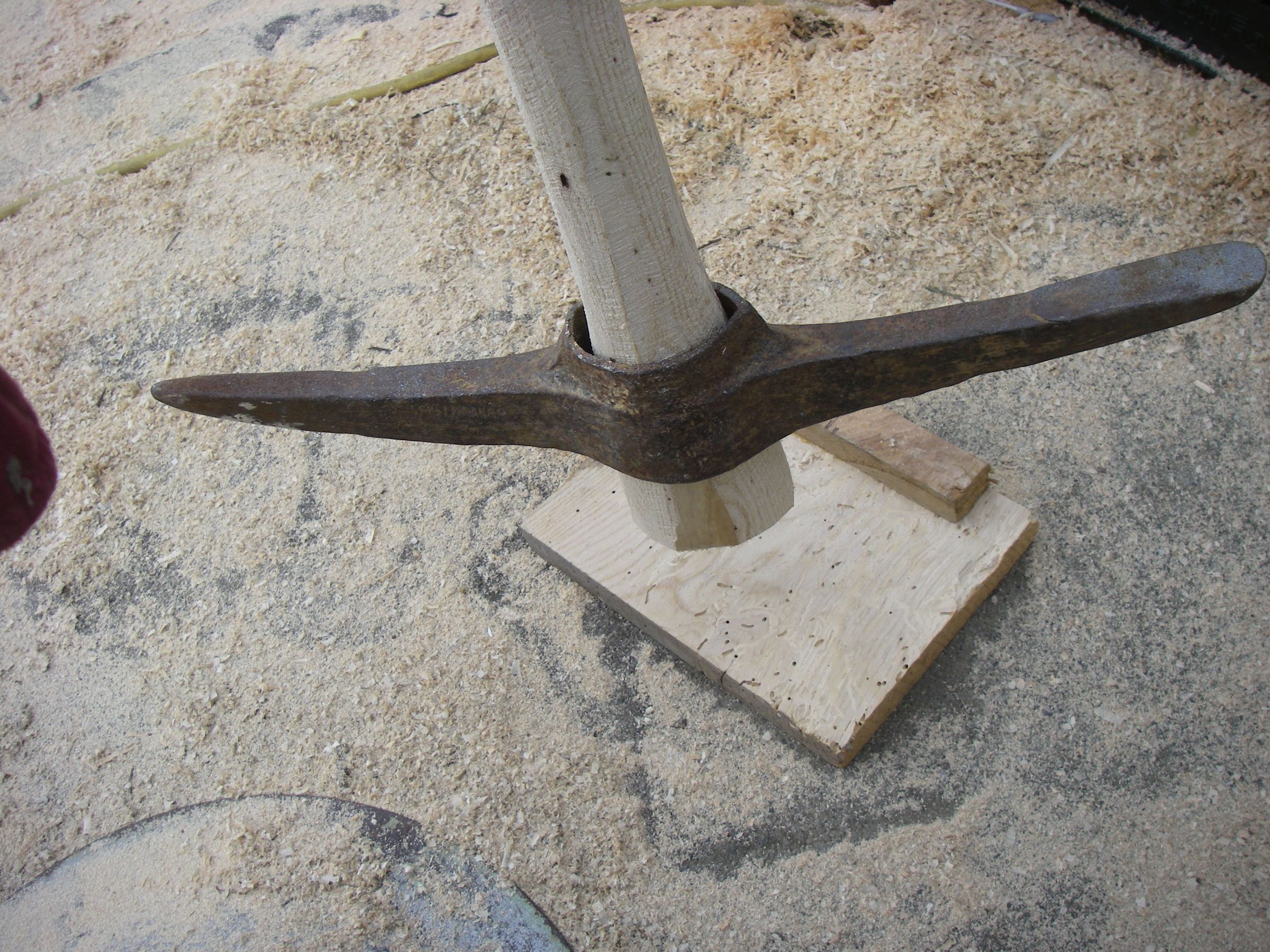 Make a Pick Handle From Scrap Hardwood : 10 Steps (with Pictures ...