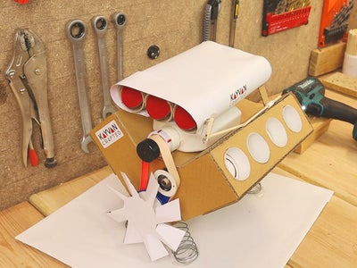 Supercharged V8 From Cardboard : 6 Steps (with Pictures) - Instructables