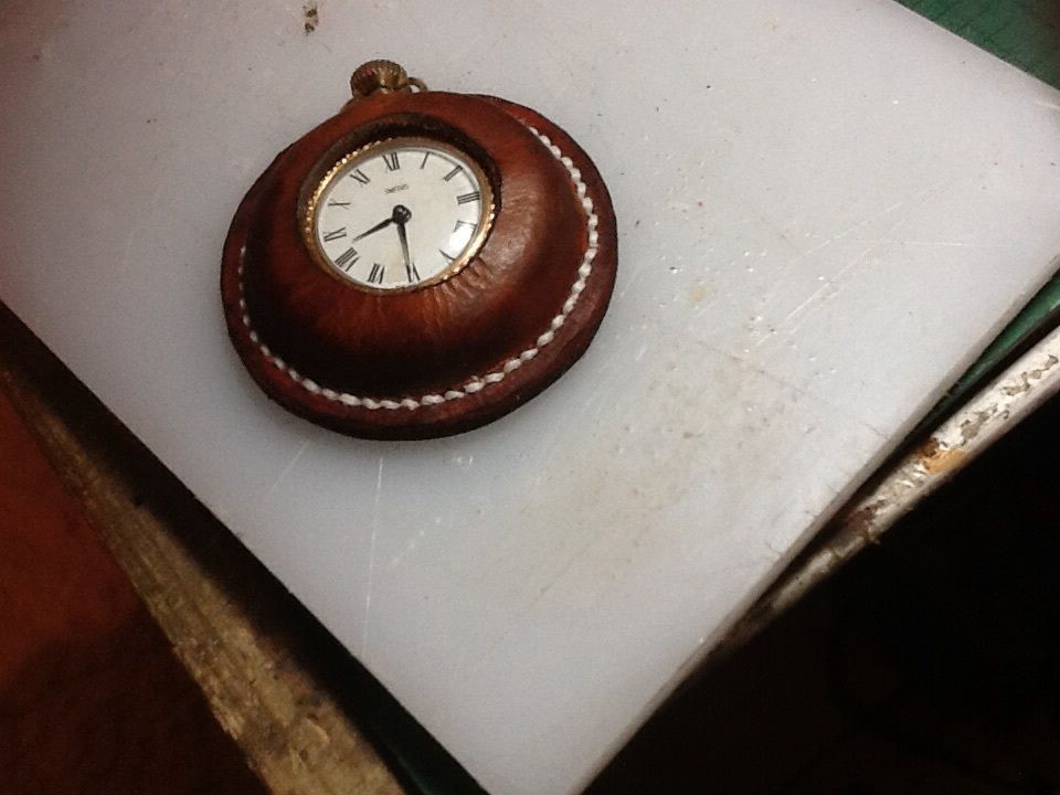 Pocket Watch Leather Case : 19 Steps (with Pictures) - Instructables