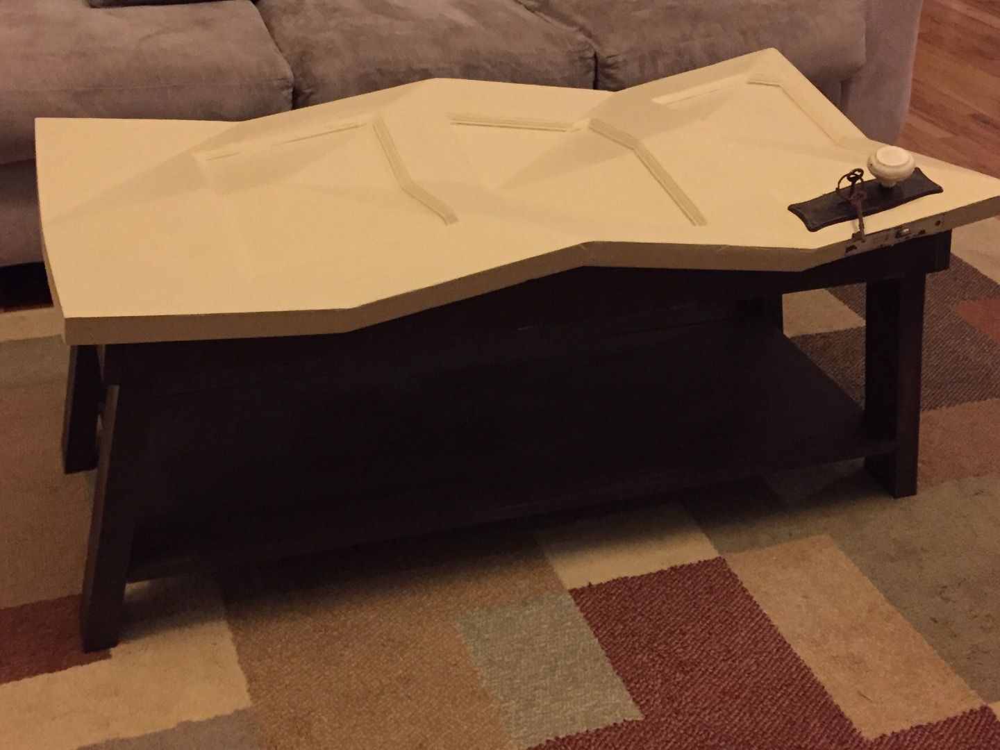 Tessellated Optical Illusion Coffee Table!! : 8 Steps (with Pictures ...