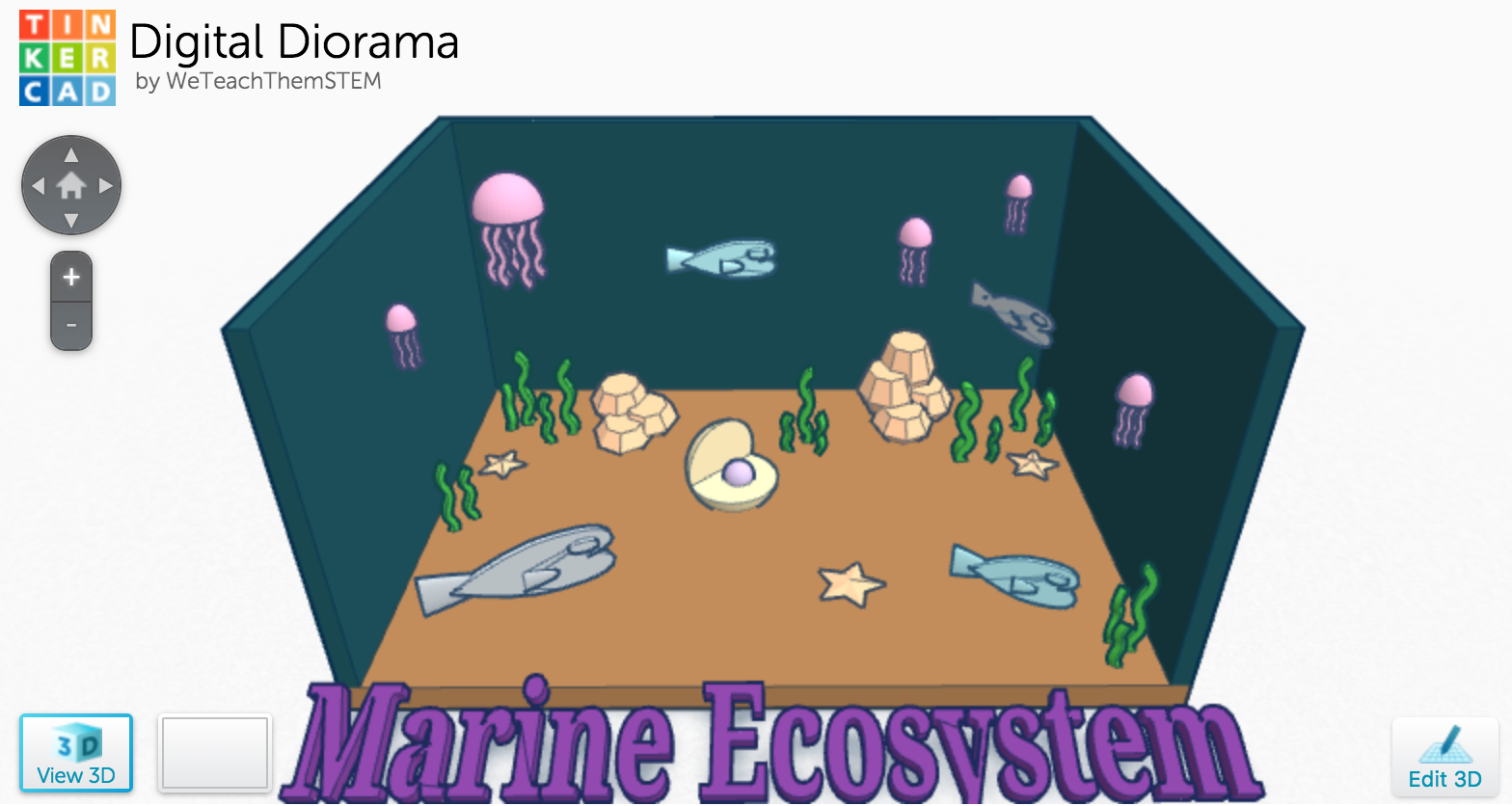 How to Design a Digital Diorama Using Tinkercad : 7 Steps (with ...