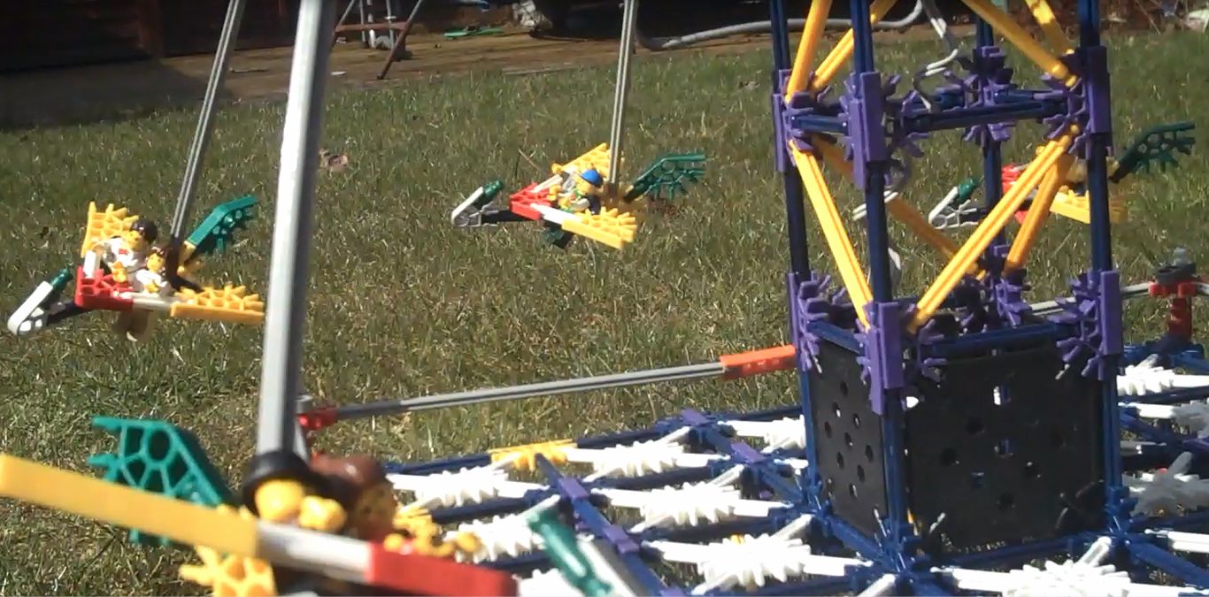 Simple K'nex Chair Swing Ride (Chair O Planes) - Instructables
