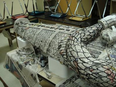 Life Size Paper Mache Sarcophagus : 10 Steps (with Pictures ...