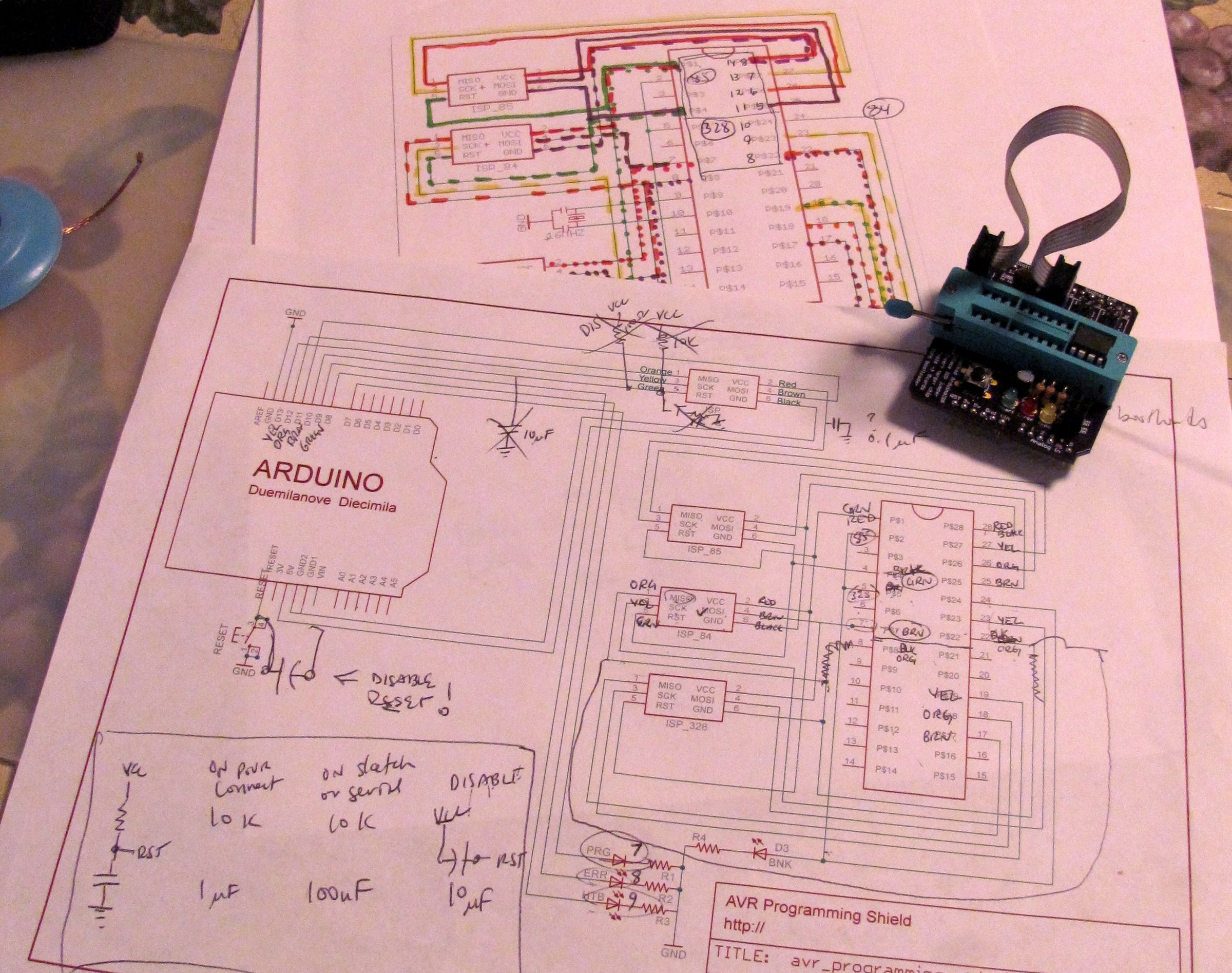 AVR Progamming Shield for Arduino : 8 Steps - Instructables