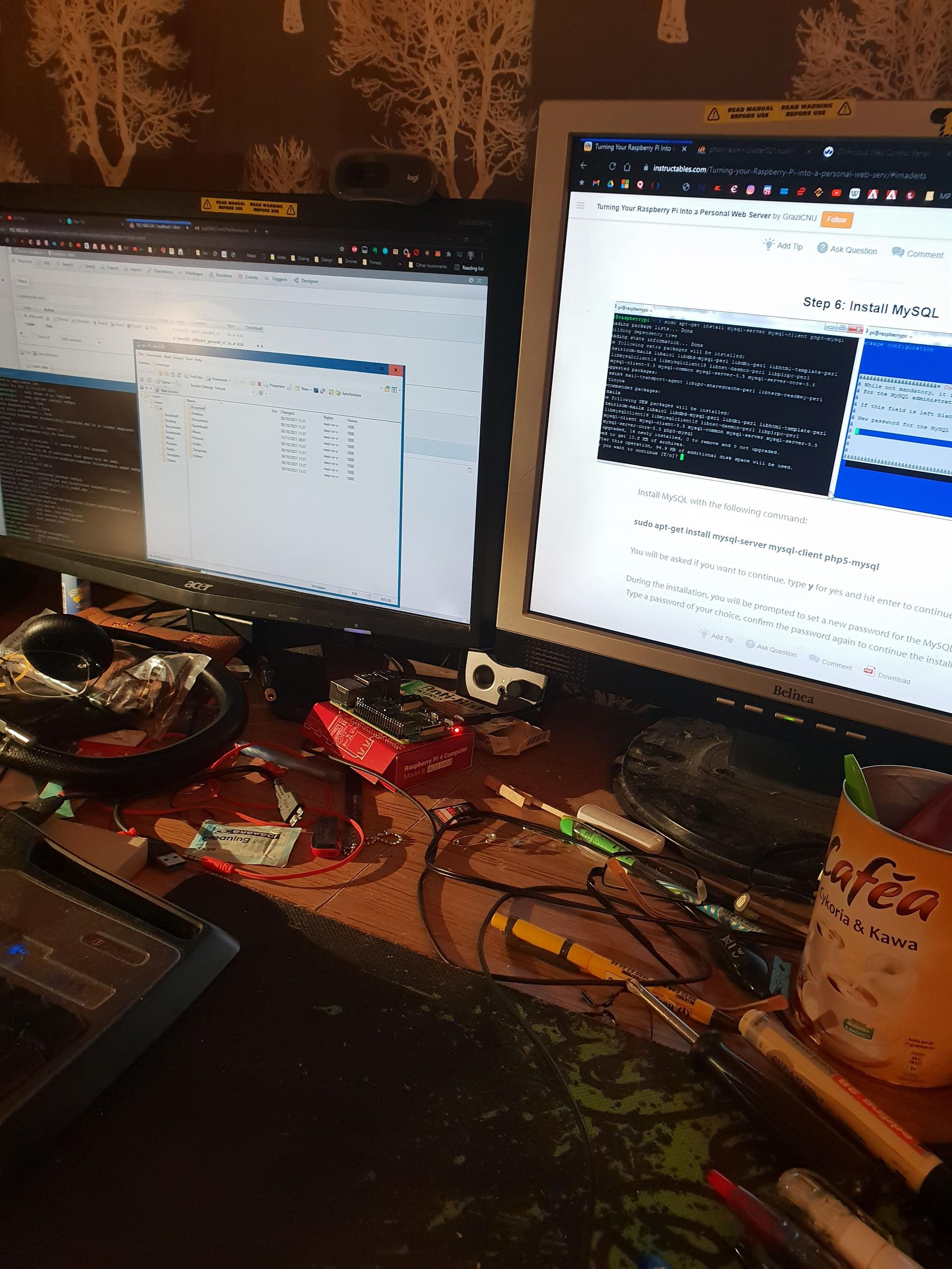 Turning Your Raspberry Pi Into a Personal Web Server : 8 Steps ...
