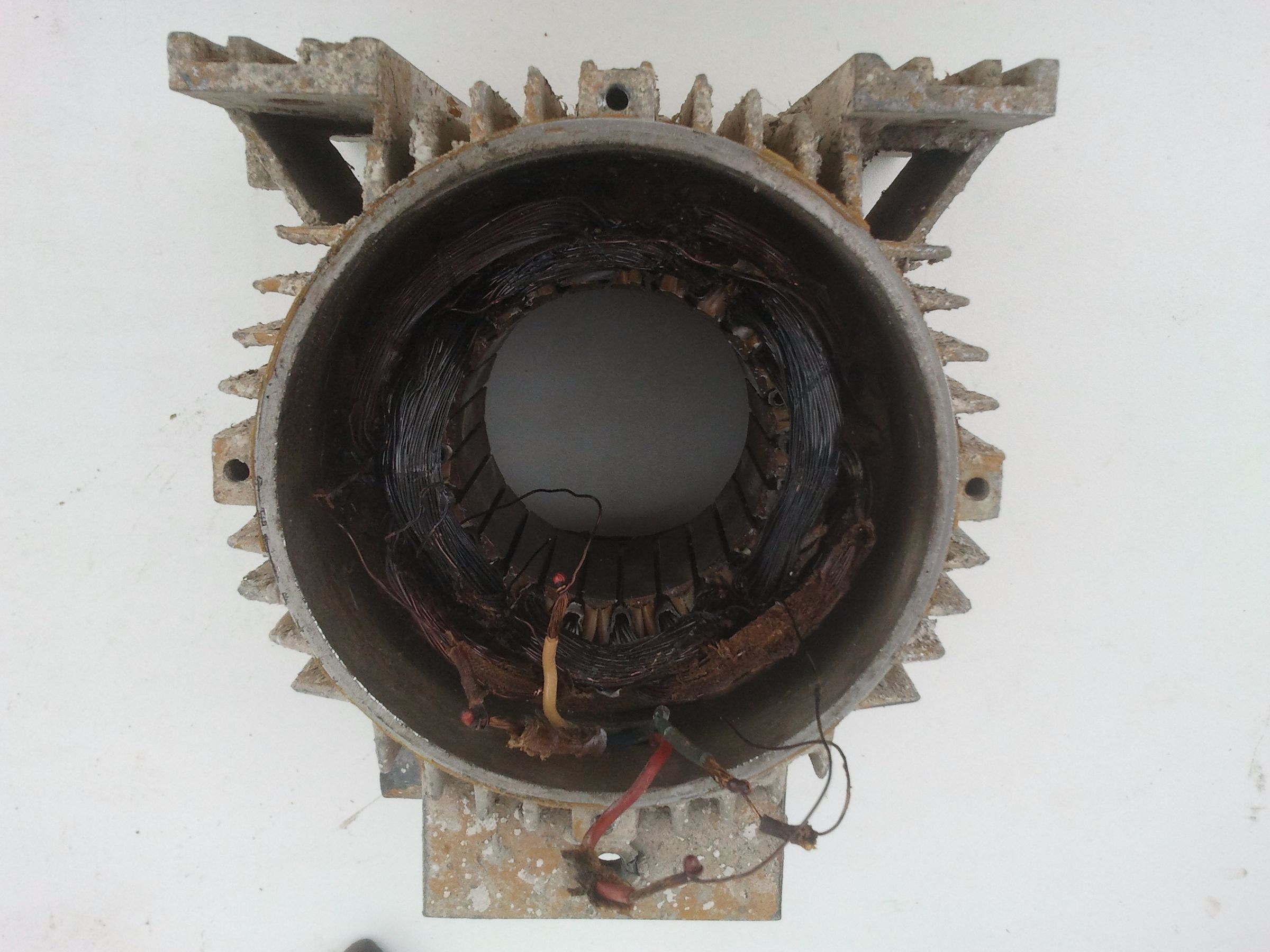 Rewinding and Renovation of the Electric Motor : 45 Steps (with ...