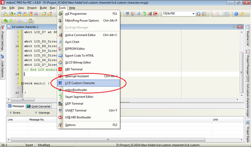 Displaying Custom Character in Lcd Using MikroC : 6 Steps - Instructables