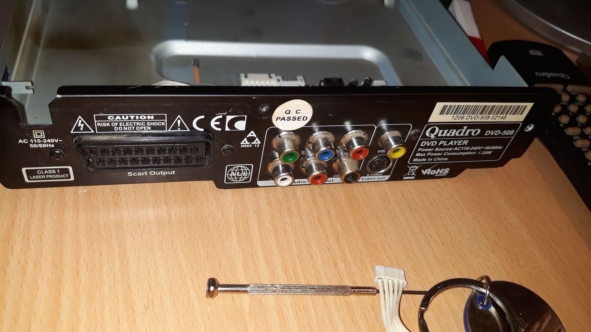 DVD Player: Explaining Parts and What Is Worth Salvaging : 9 Steps ...