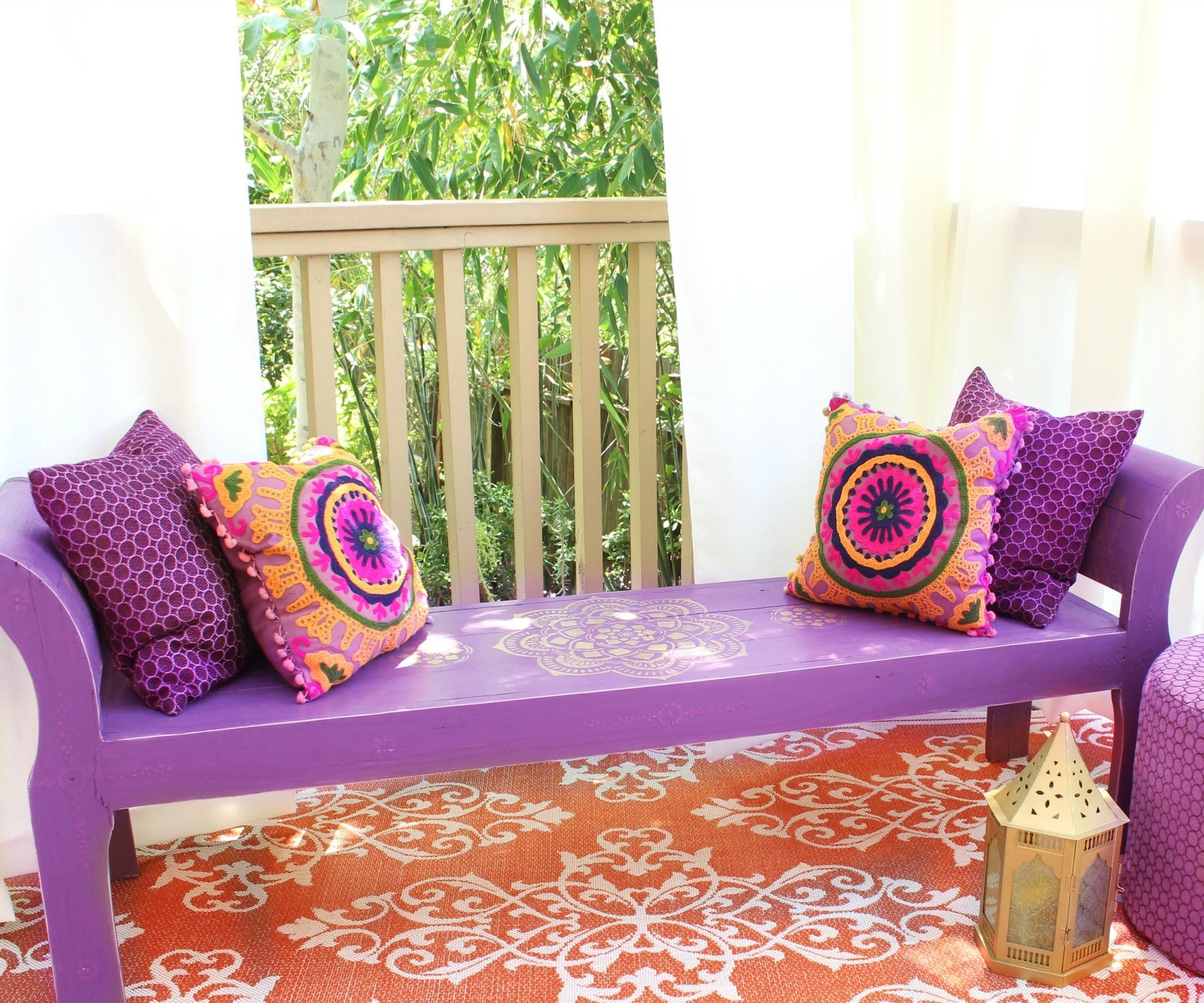 Boho Bench Makeover : 3 Steps (with Pictures) - Instructables