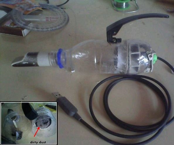 Make Your Own Usb Mini Vacuum Cleaner : 8 Steps (with Pictures ...
