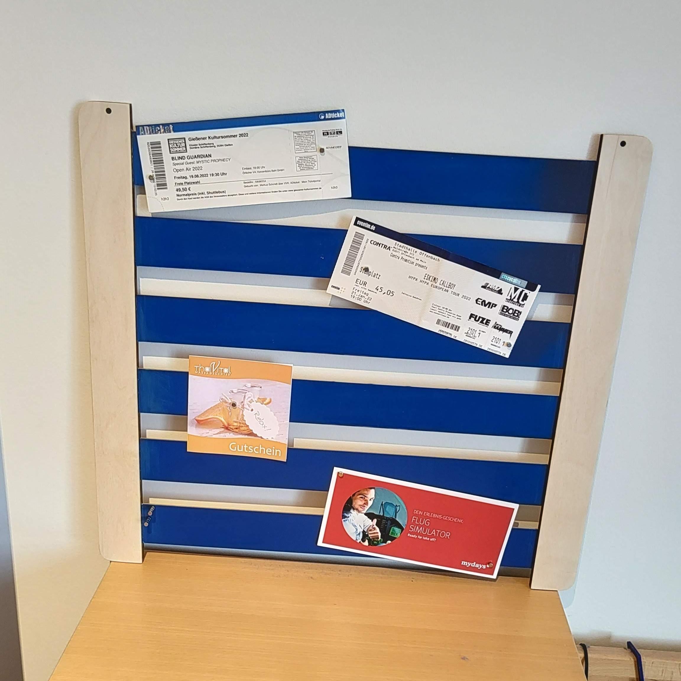 Magnetic Ticketholder by Max Siebenschläfer | Download free STL model ...
