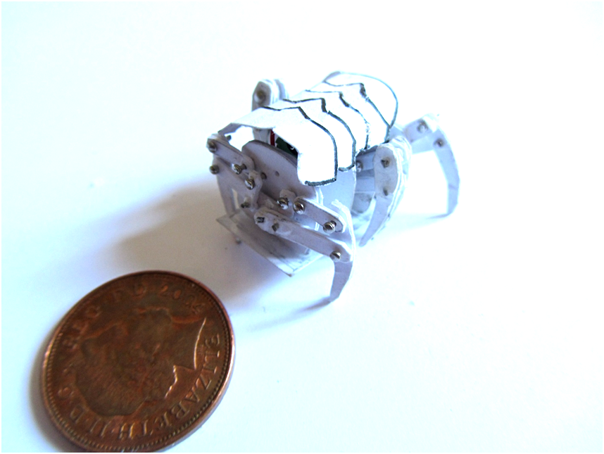 Micro Paper Robots (cyborg Crab) : 8 Steps (with Pictures) - Instructables