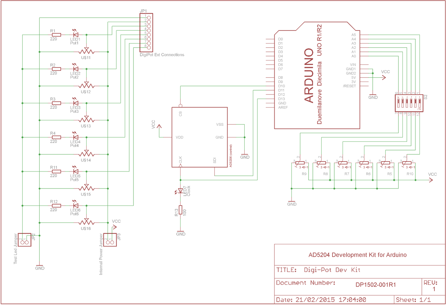 Digital Potentiometers Arduino Shield 3 Steps Instructables