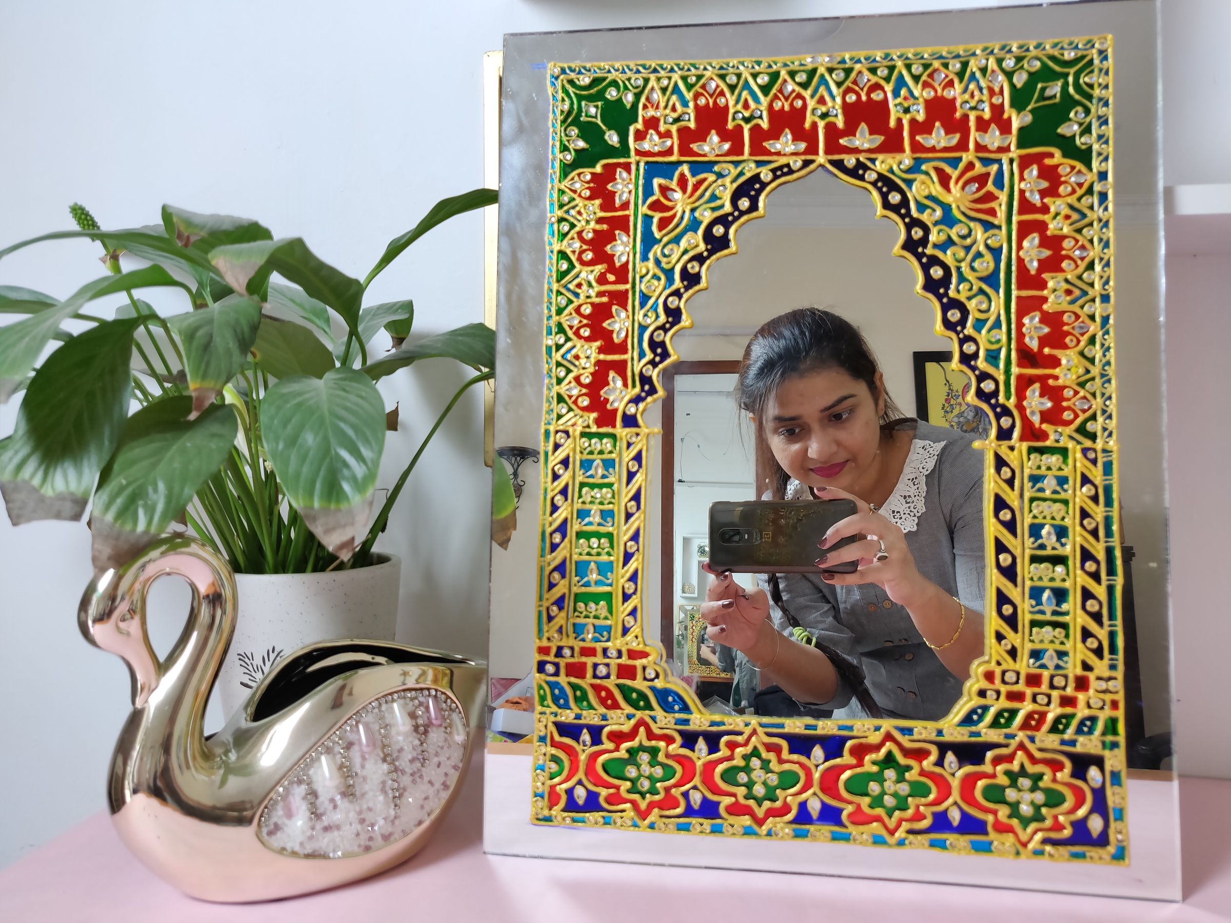 DIY Meenakari Mirror : 13 Steps (with Pictures) - Instructables