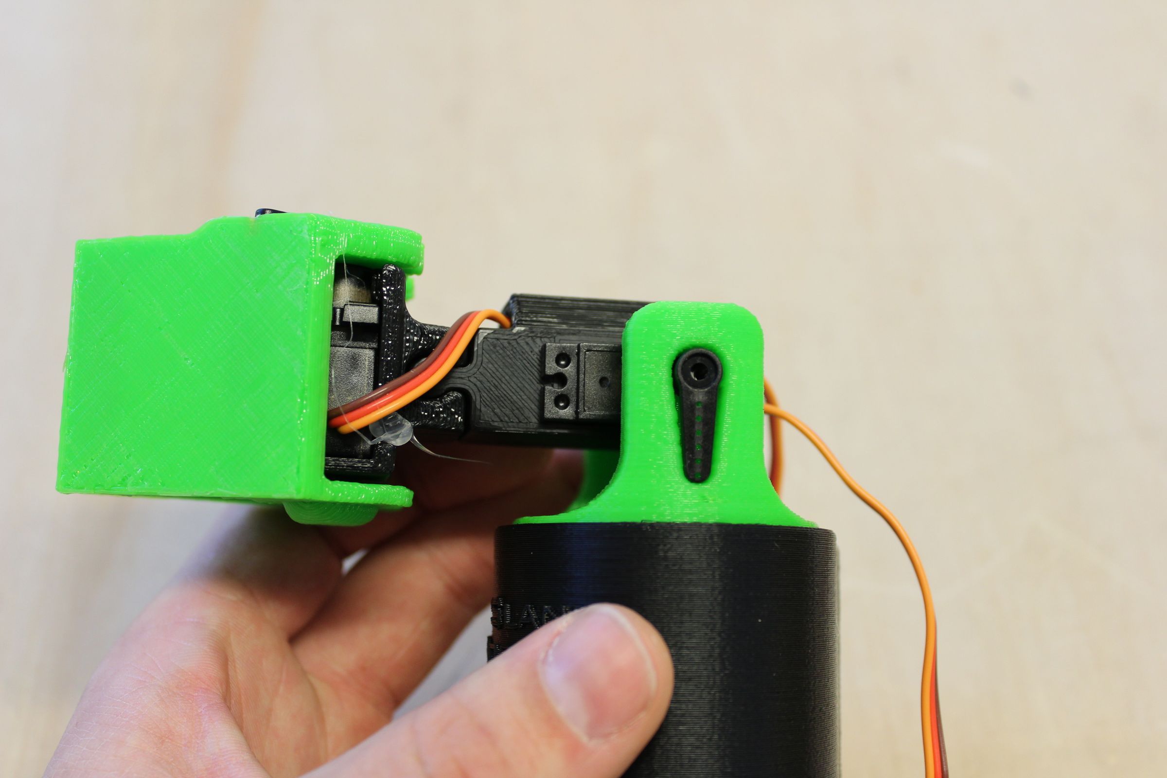 LittleArm Big: a Large 3D Printed Arduino Robot Arm : 19 Steps (with ...