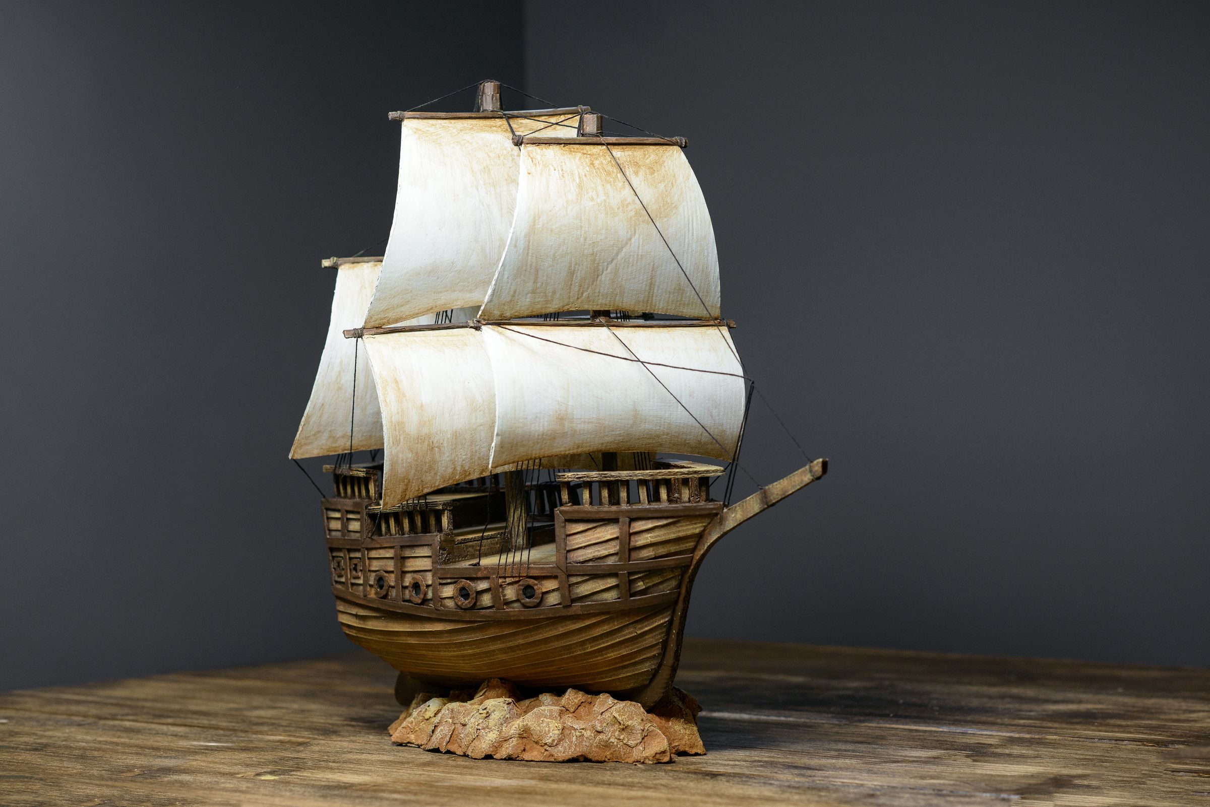 DIY Cardboard Pirate Ship : 8 Steps (with Pictures) - Instructables