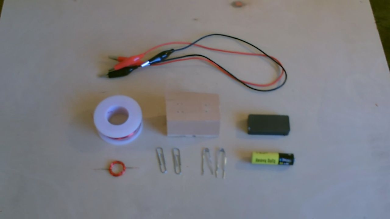 Homemade DC Motor! - How to Make a Simple DC Motor! - Simple DIY ...