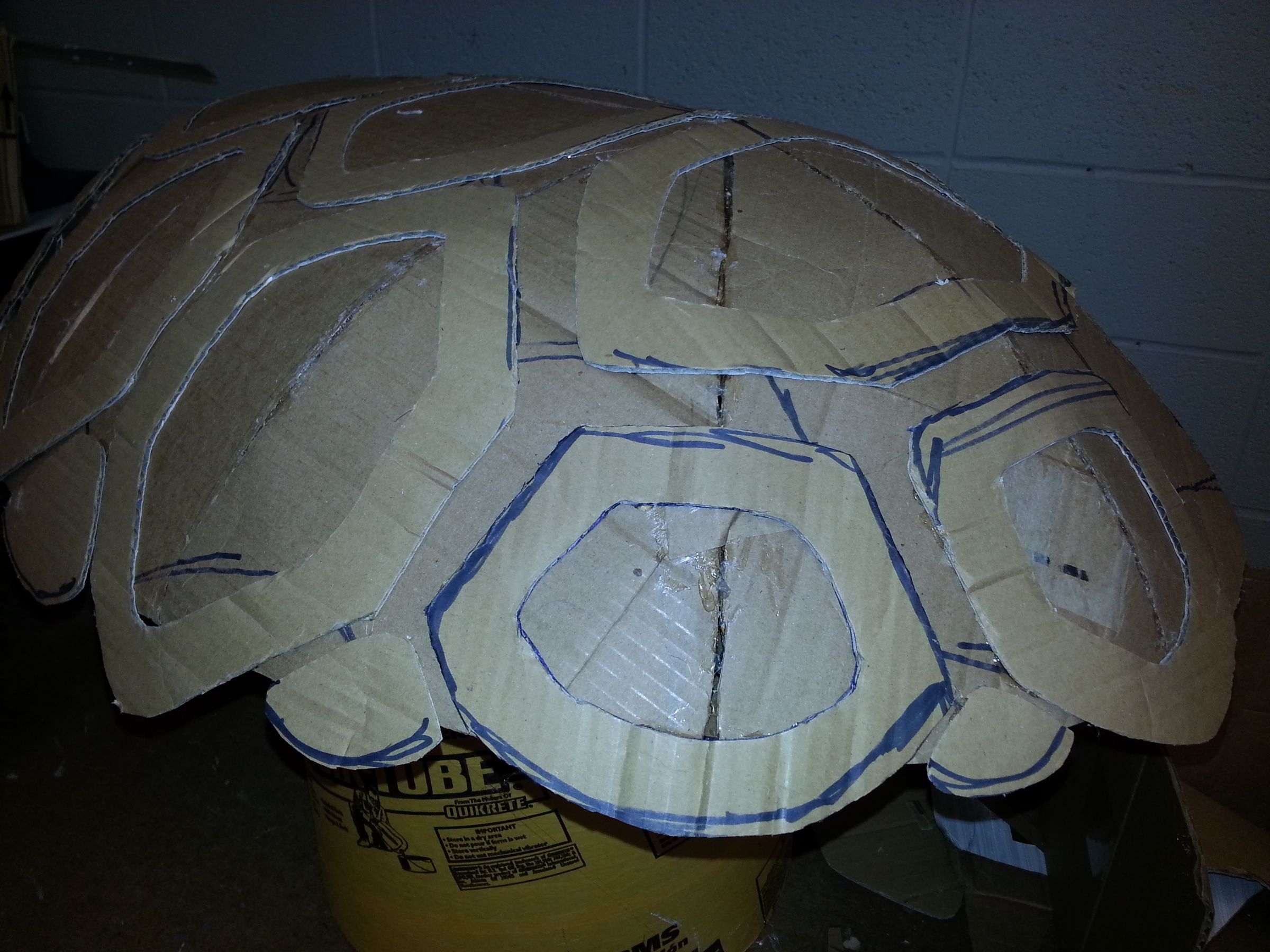 Tortoise Shell Costume for Youth Theater Production : 9 Steps (with ...