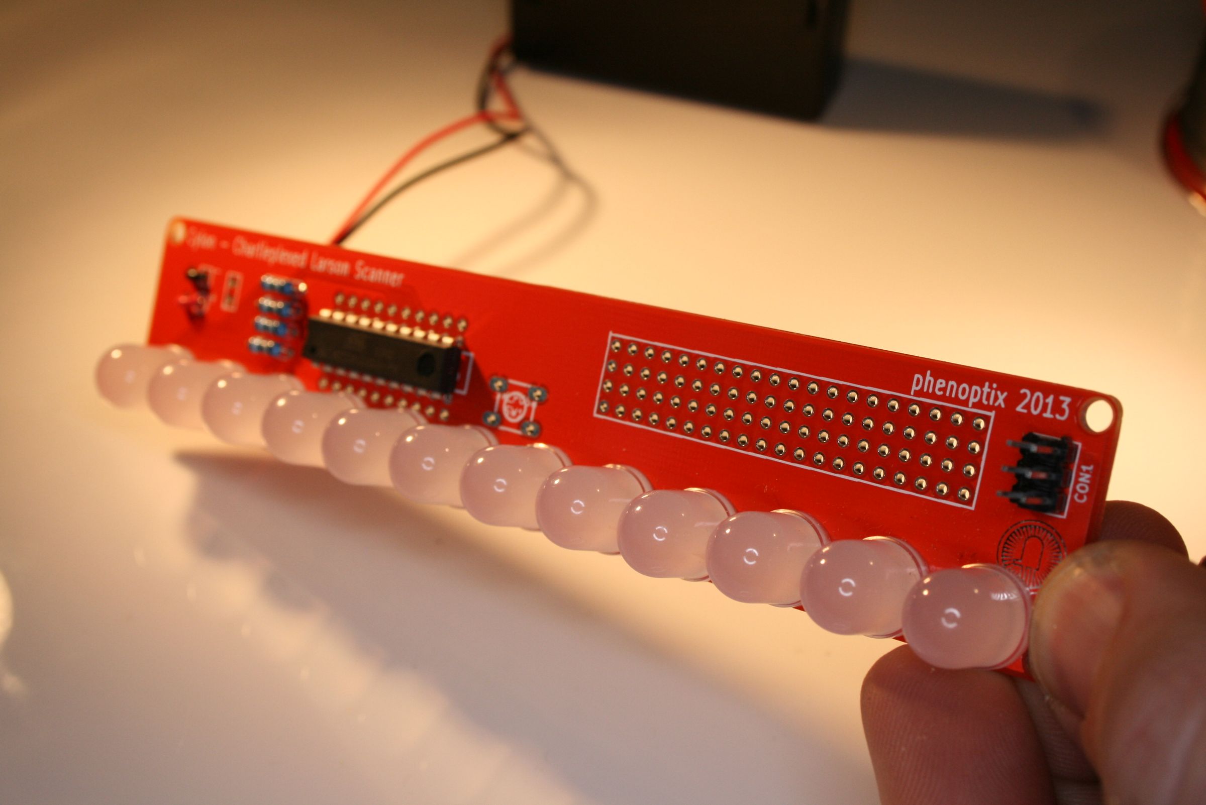 The Cylon - Larson Scanner Kit - With Charlieplexing! : 9 Steps (with ...