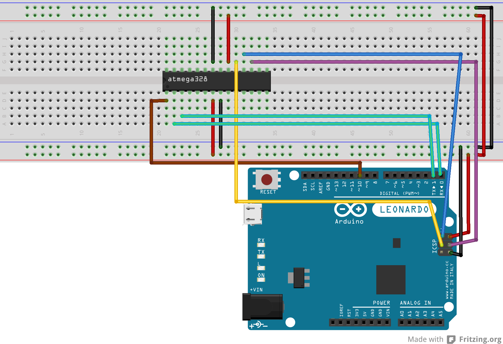 Arduino Leonardo As ISP : 7 Steps - Instructables