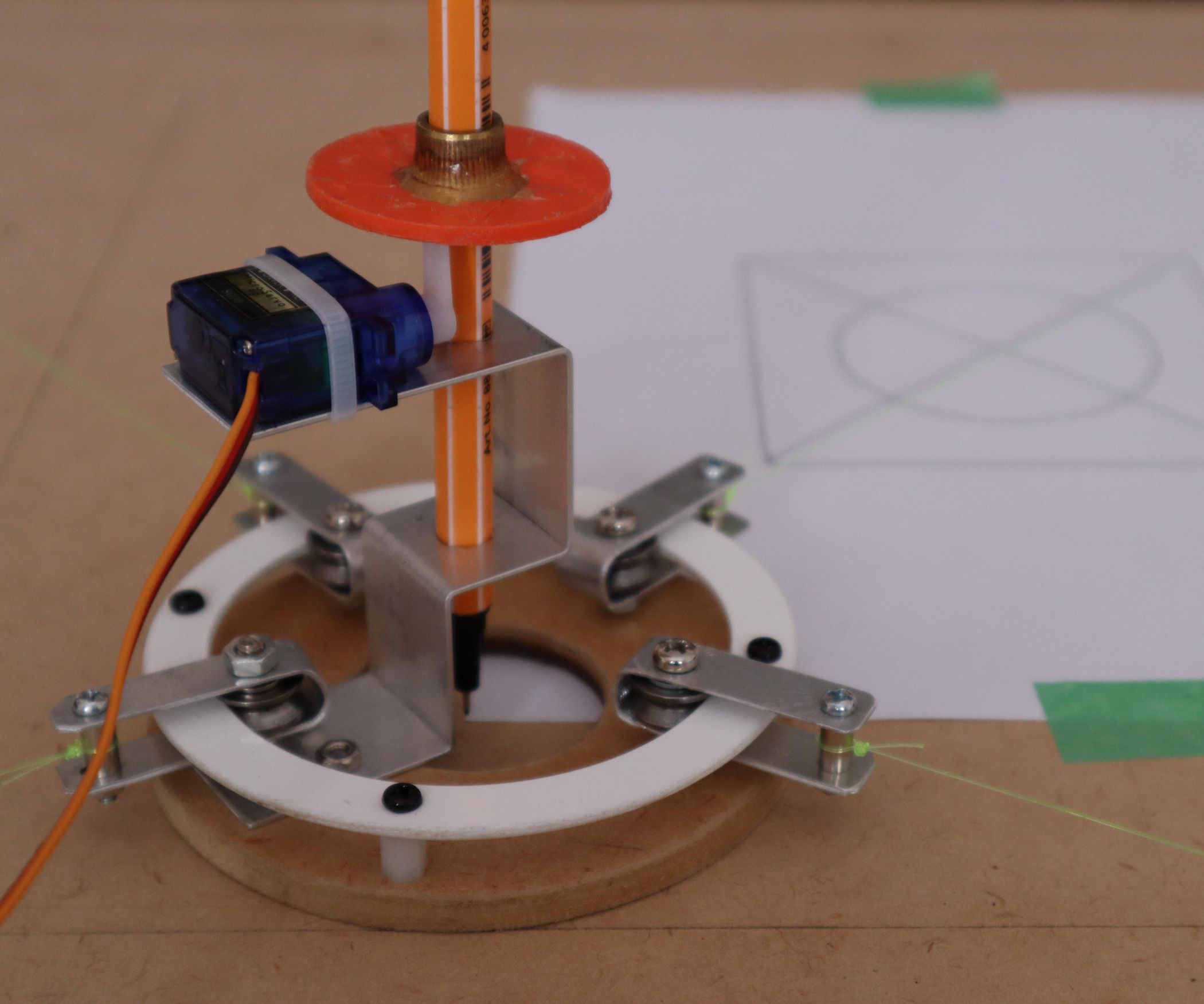 4-Wire Horizontal Plotter : 10 Steps (with Pictures) - Instructables