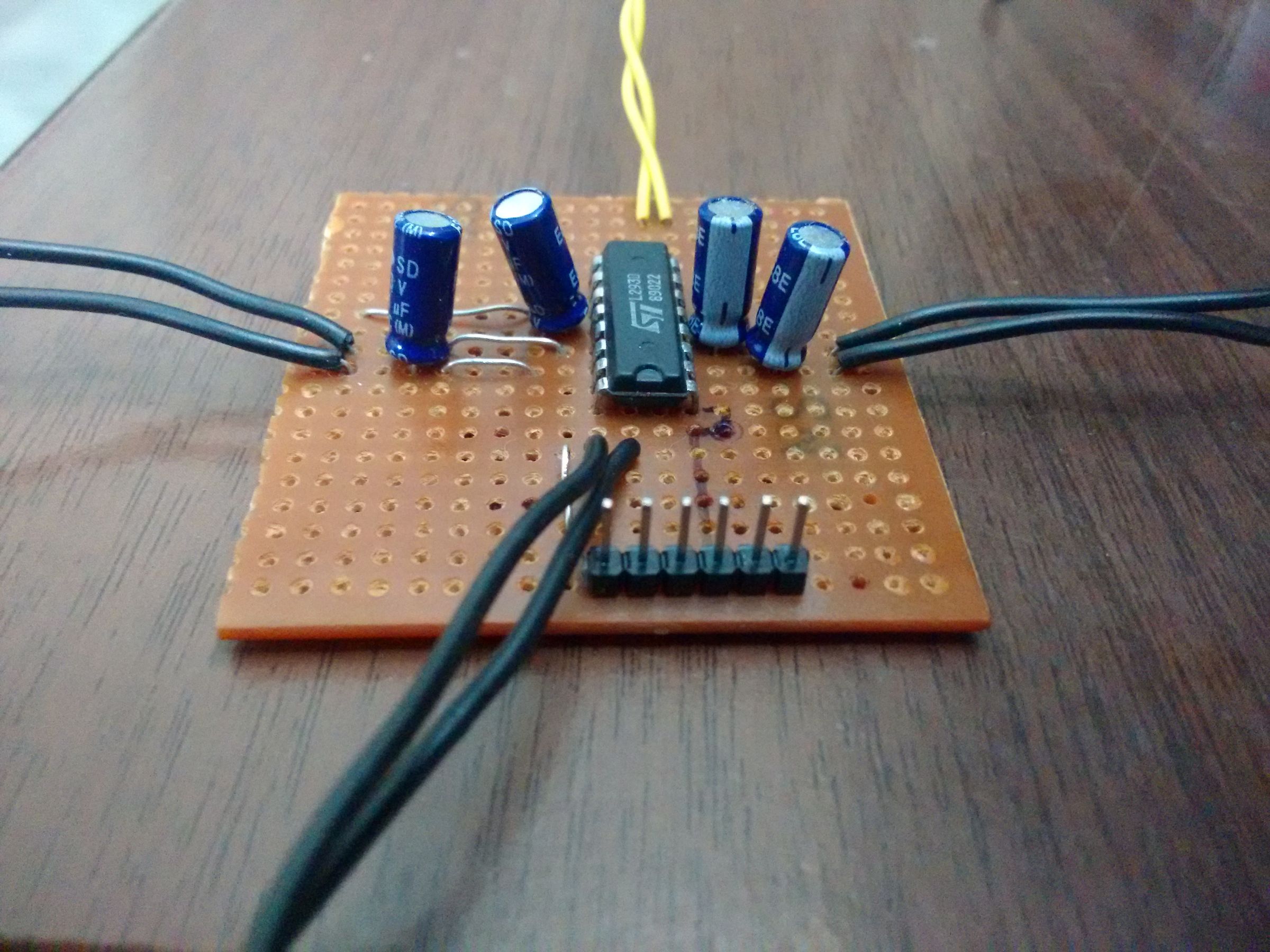 L293D Motor Driver : 3 Steps - Instructables