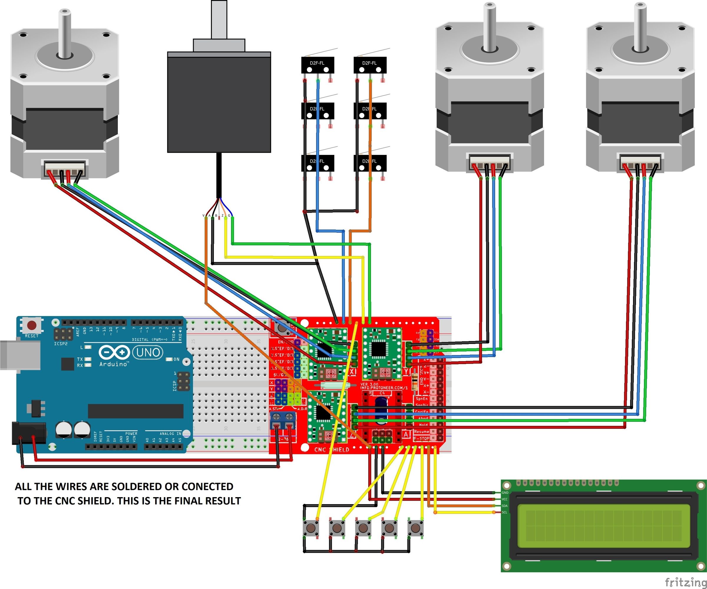 Controller for 3 Magnetic Loop Antennas With Endstop Switch : 19 Steps ...