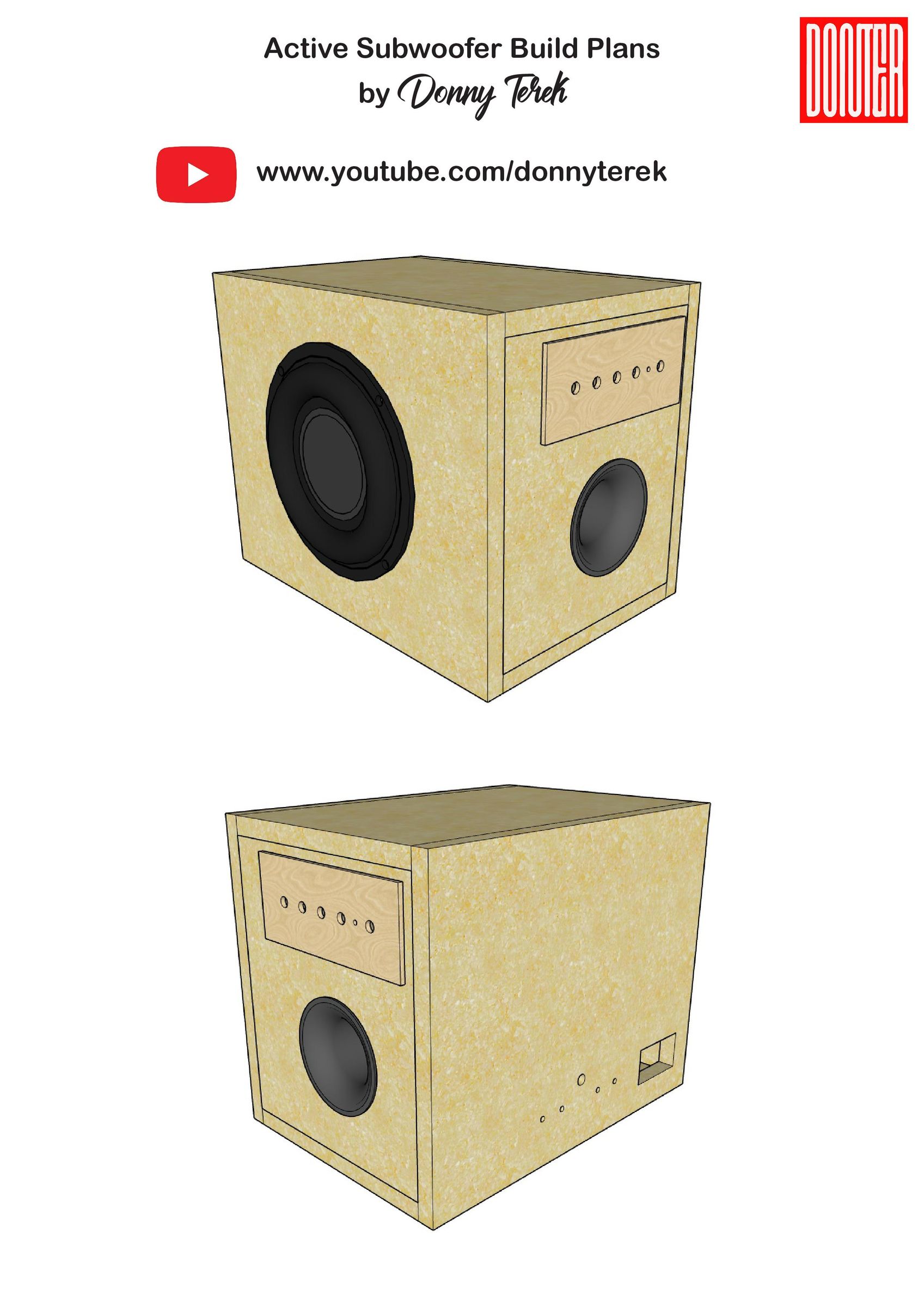 DIY Active Subwoofer : 15 Steps (with Pictures) - Instructables