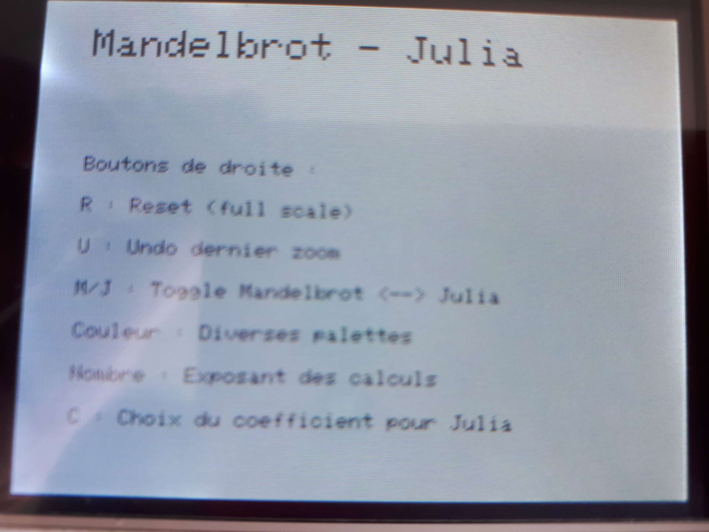 Mandelbrot and Julia Sets on ESP32 : 4 Steps (with Pictures ...