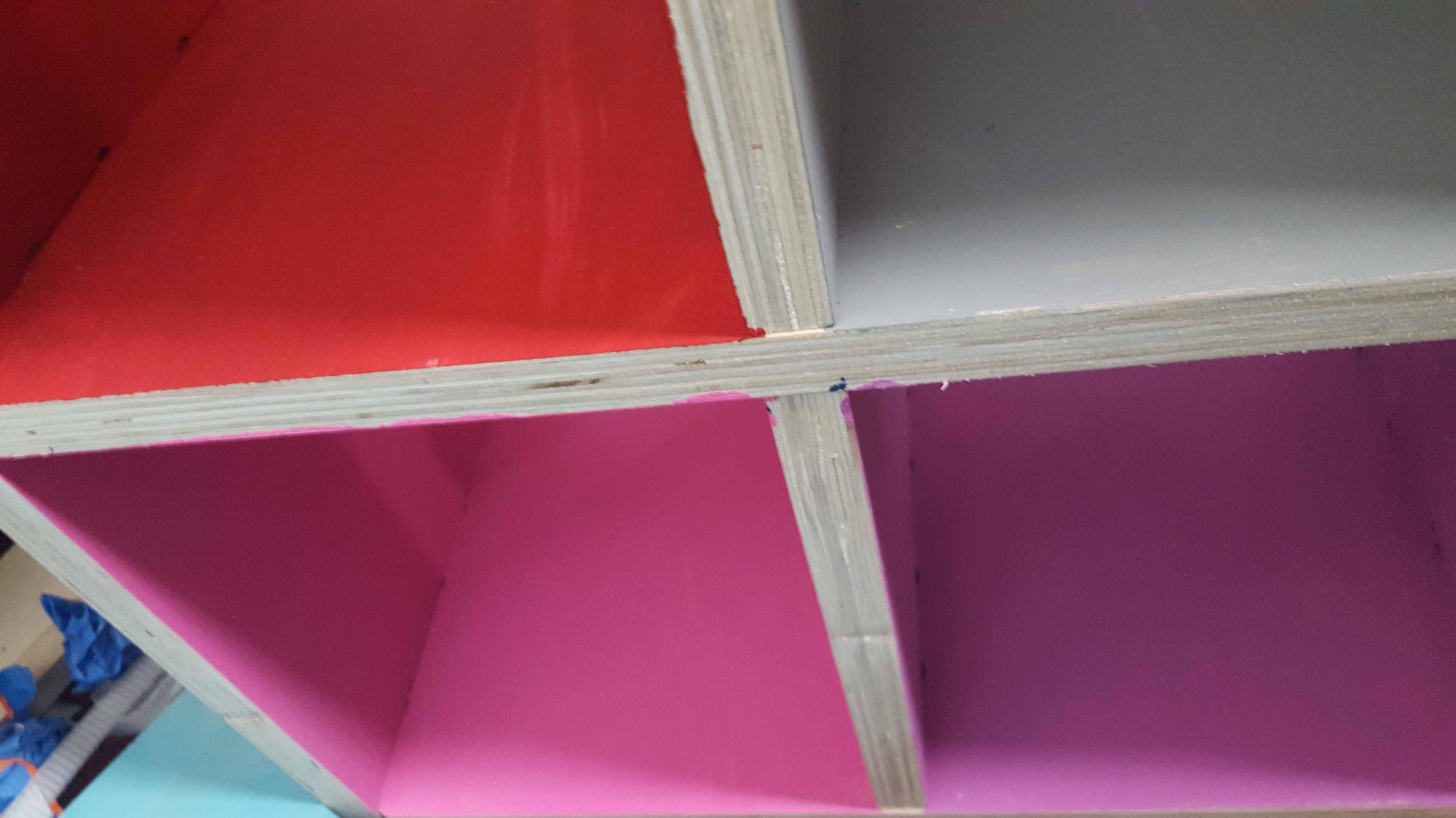 Rainbow Mini Cube Shelf : 4 Steps (with Pictures) - Instructables