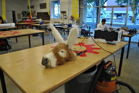 Donkey Mask With Working Mouth (face Puppet) : 12 Steps (with Pictures ...