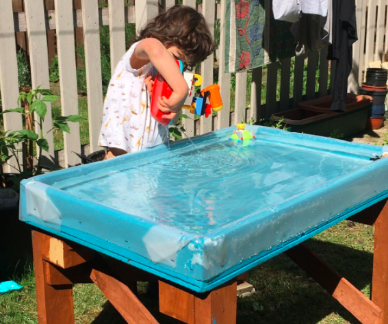 Quick & Cheap Outdoor Water Tray for Kids : 16 Steps (with Pictures ...
