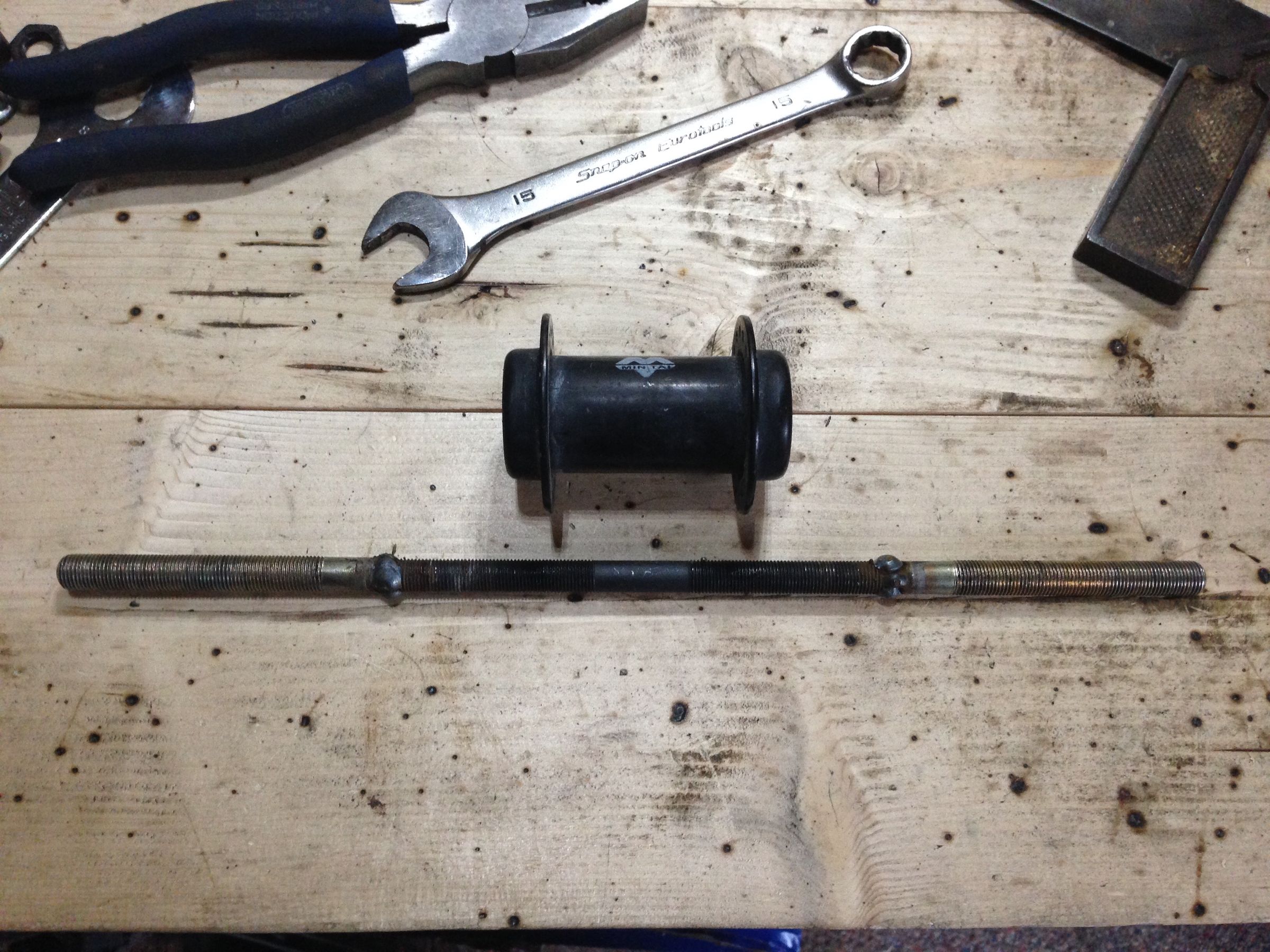 Car Wheel Bicycle - the Learn to Weld Project : 8 Steps (with Pictures ...