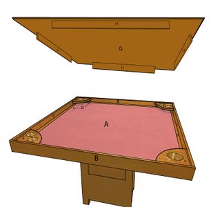DIY Game Table Conversion : 14 Steps (with Pictures) - Instructables