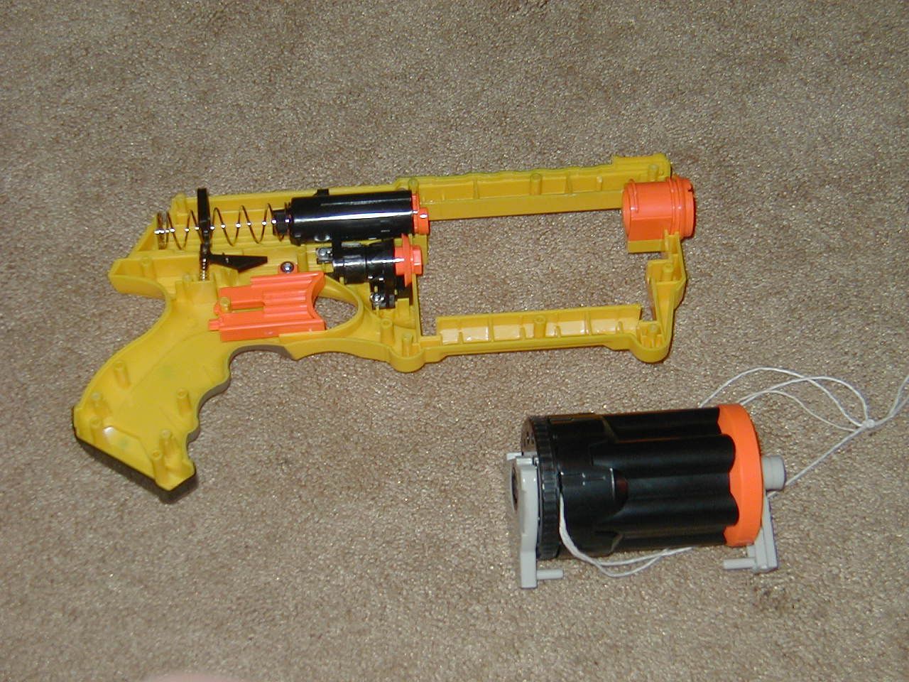 Nerf Maverick Mod: Full Barrel Removal : 6 Steps - Instructables