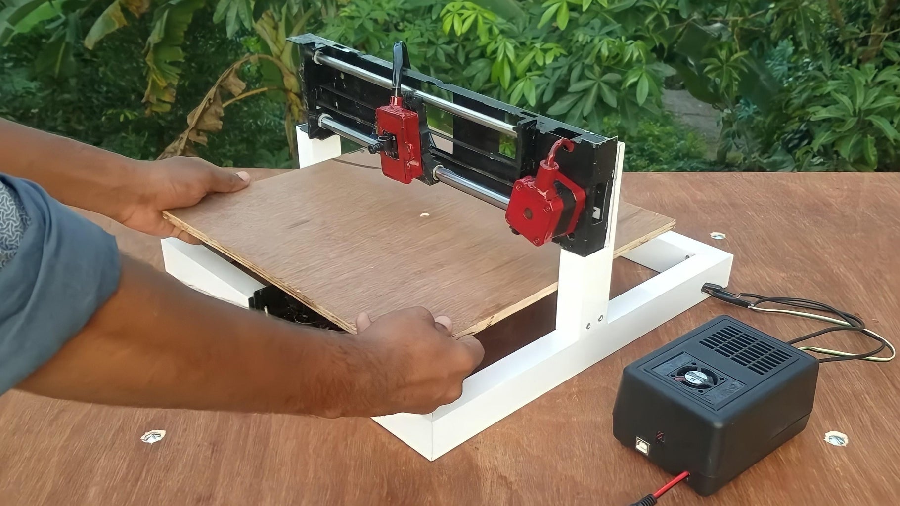 Simplest Cnc Plotter Making 19 Steps With Pictures Instructables