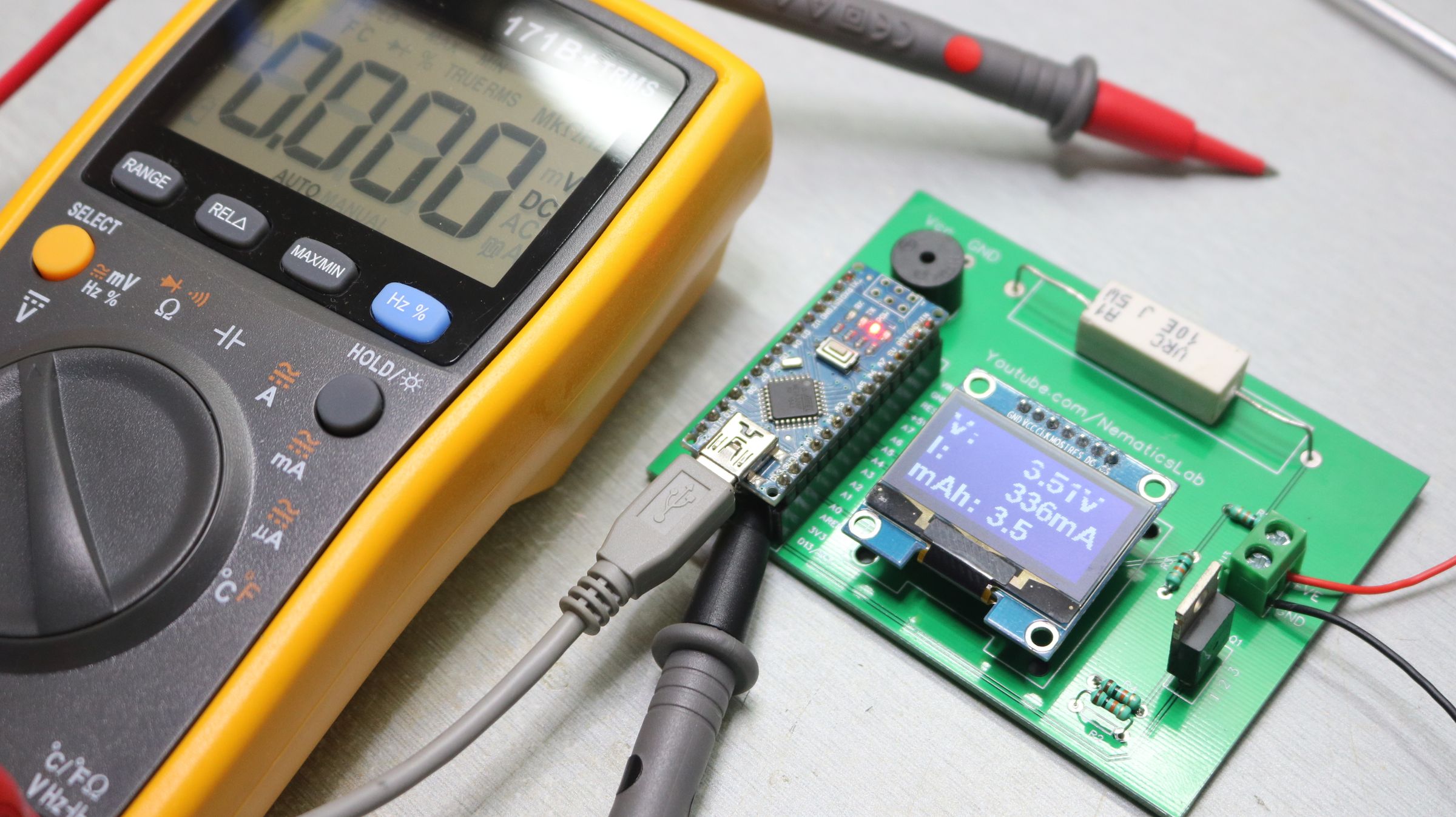 DIY Li-ion Capacity Tester ! : 8 Steps (with Pictures) - Instructables