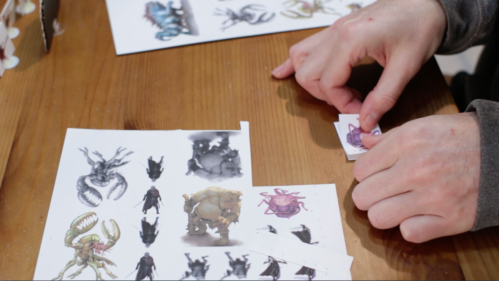 Dungeons and Dragons Paper Miniatures (Pathfinder, Warhammer, Etc ...