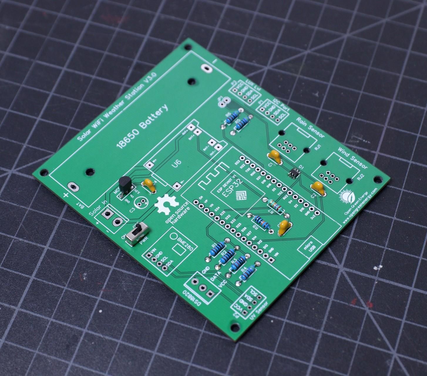 Solar Powered WiFi Weather Station V3.0 : 36 Steps (with Pictures ...