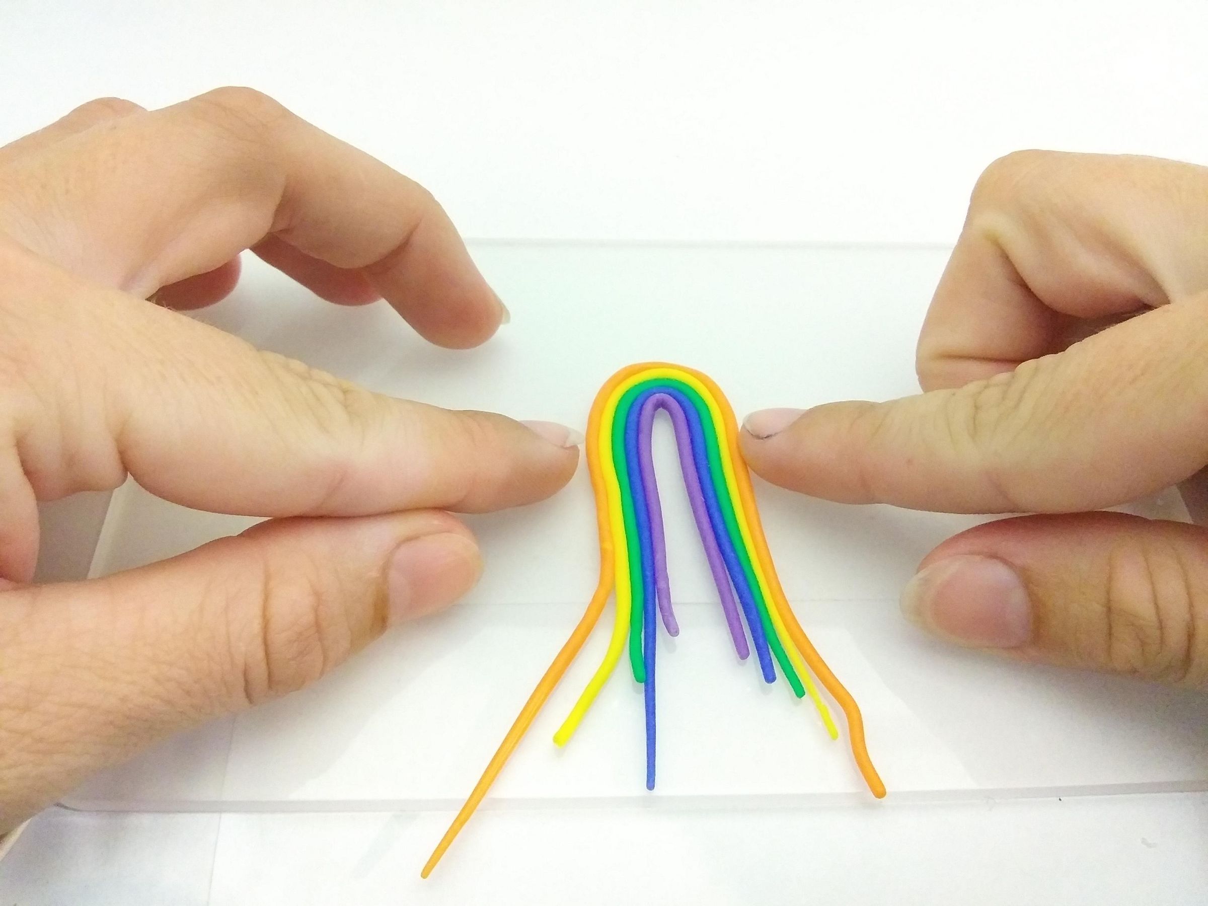 Sunshine Rainbow Arch Clay Earrings : 6 Steps (with Pictures ...