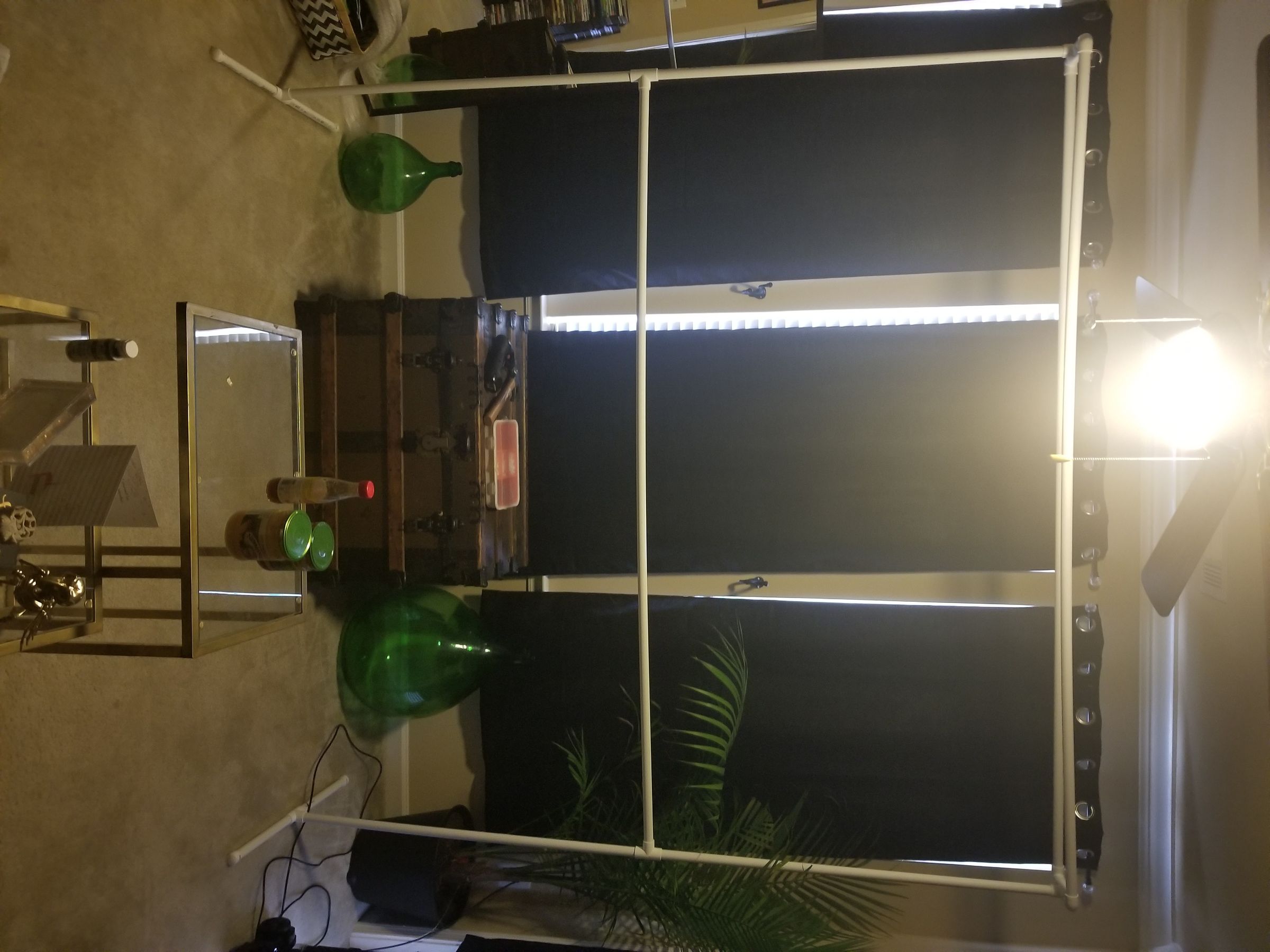 PVC Stage Backdrop or Room Divider : 4 Steps (with Pictures ...