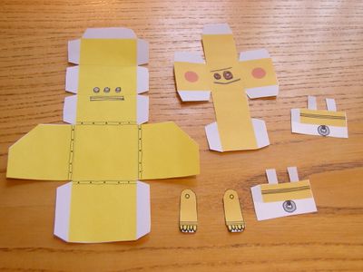 Instructables Robot -- Paper Model : 8 Steps (with Pictures ...
