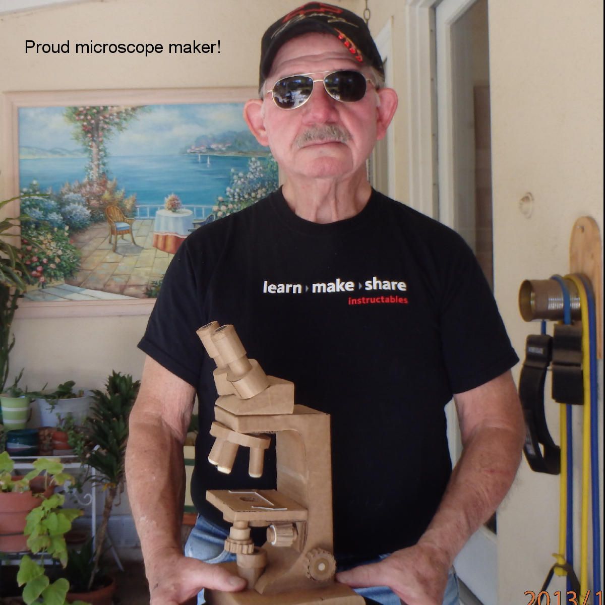 Make a Cardboard Binocular Microscope : 7 Steps (with Pictures ...