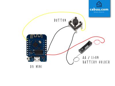 IoT Push Button (D1 Mini) : 6 Steps - Instructables