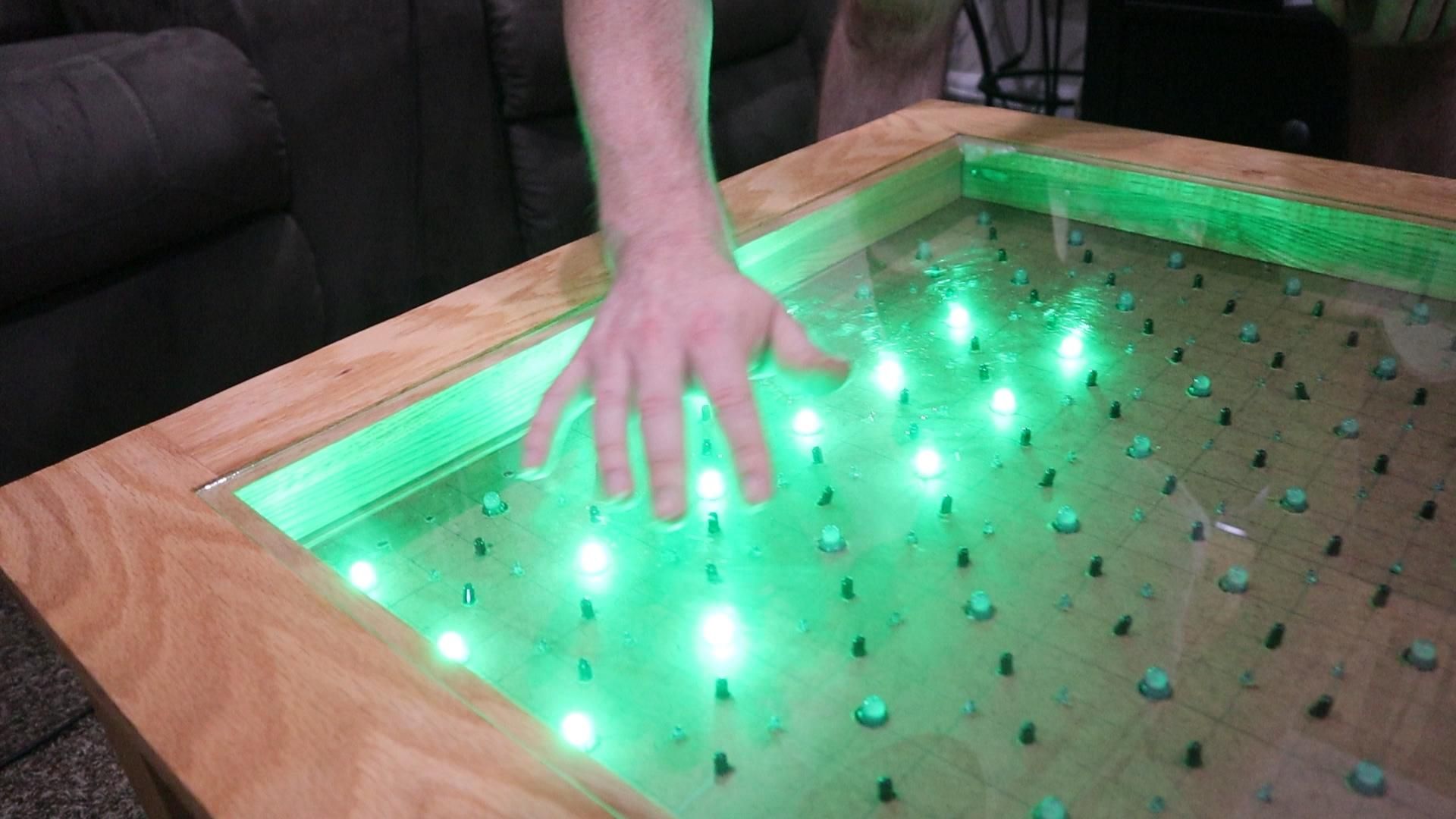 Arduino Interactive LED Coffee Table : 6 Steps (with Pictures ...