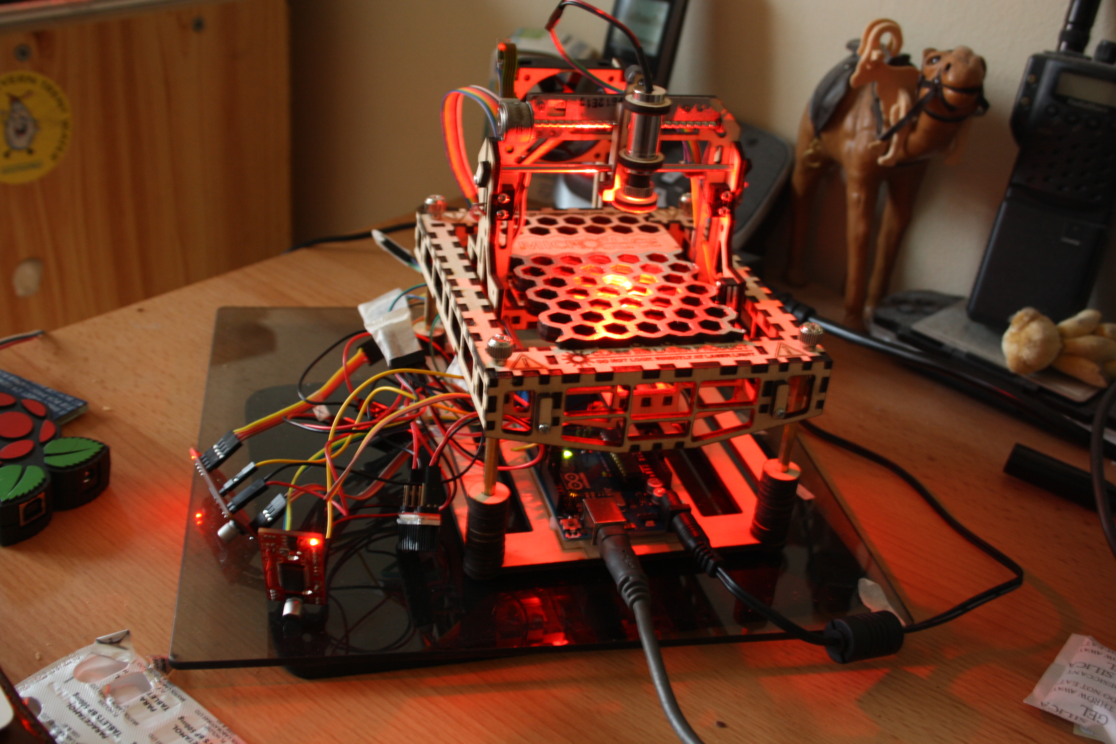 The MicroSlice V1 | a Tiny Arduino Laser Cutter : 10 Steps (with ...