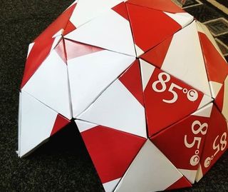 Cardboard Geodesic Dome : 7 Steps (with Pictures) - Instructables